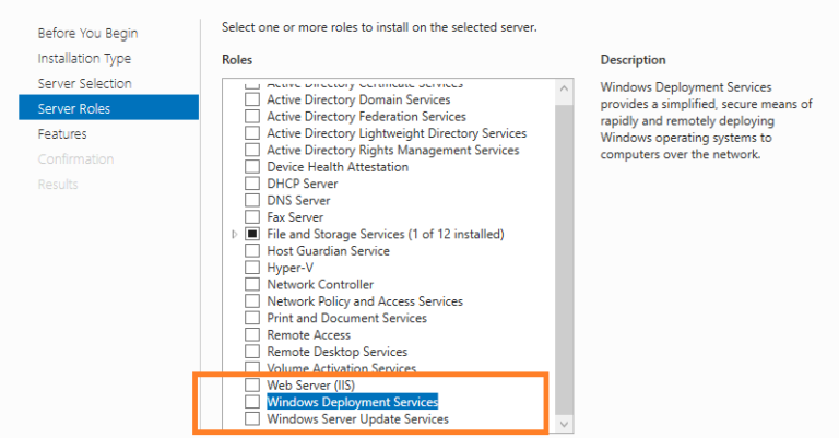 Windows Deployment Services Wds Installation And Setup Cyber