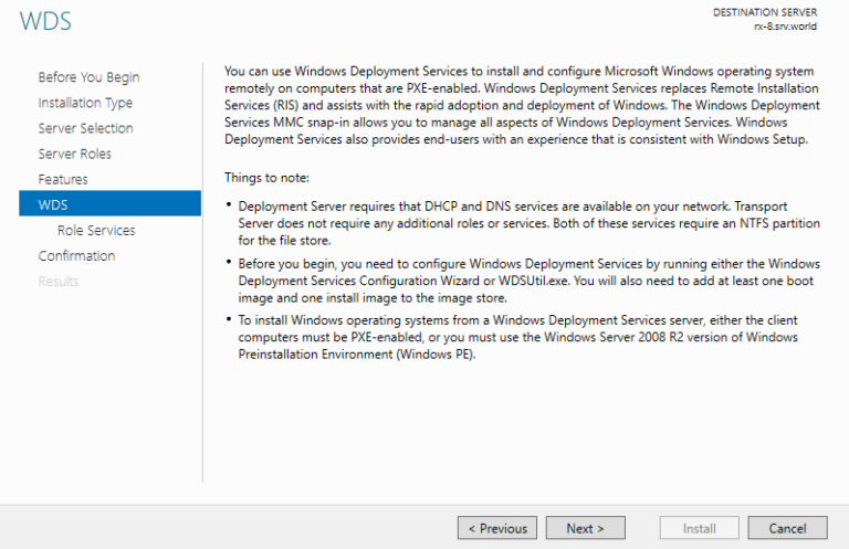 Windows Deployment Services Wds Installation And Setup Cyber