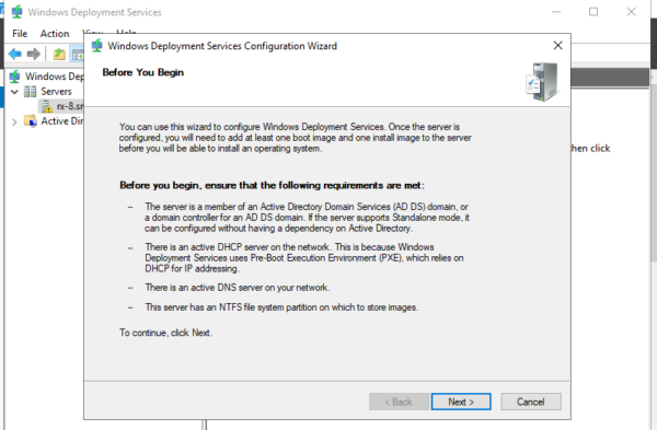 Windows Deployment Services Wds Installation And Setup Cyber Security Networking
